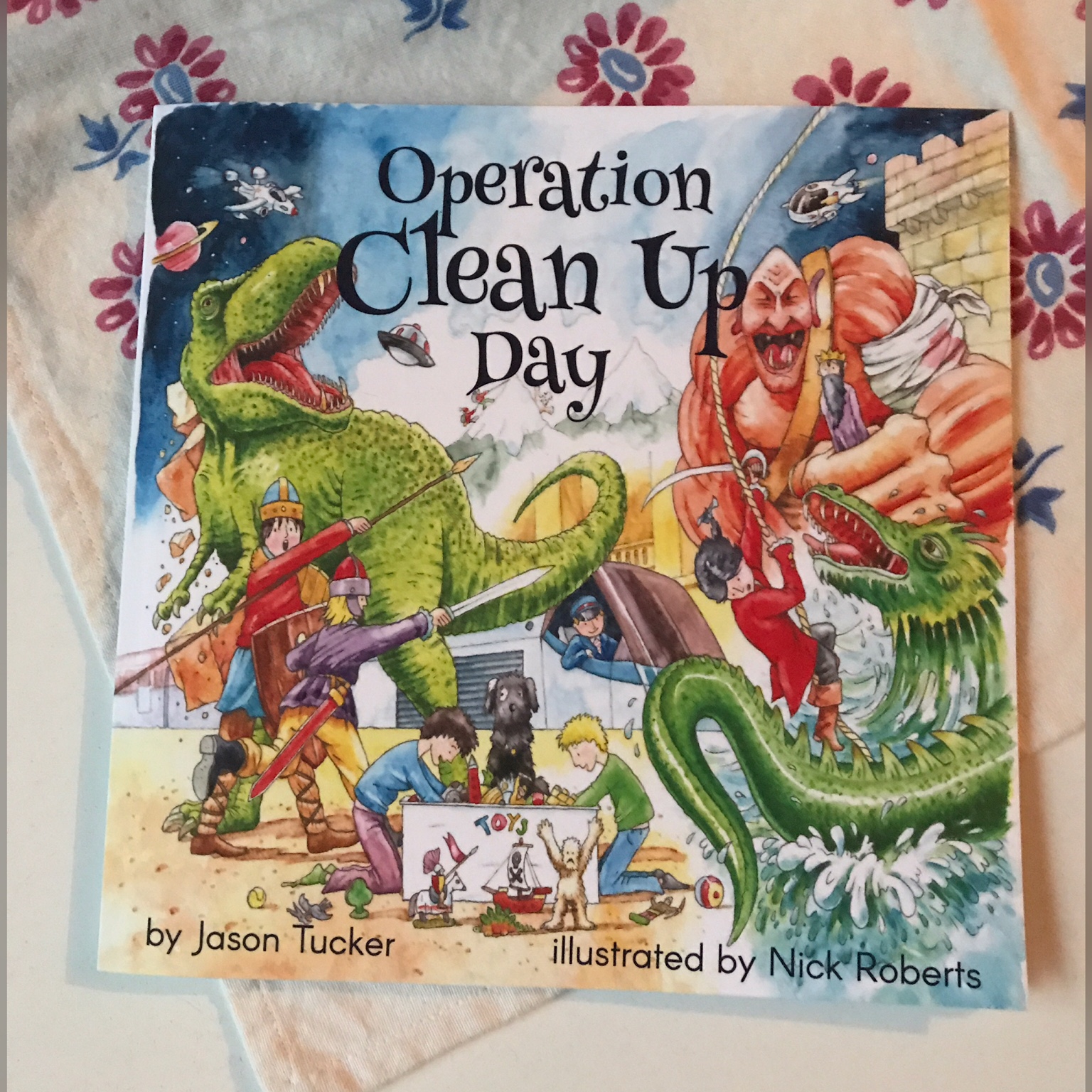 Operation Clean Up Day by Jason Tucker #Bookworm