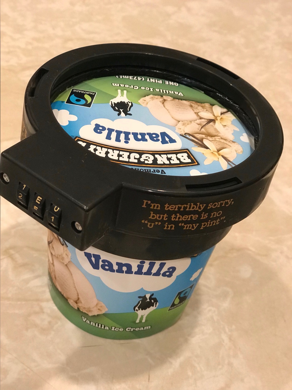 Ben & Jerry’s Euphori-Lock ~ Keep Your Pint Safe #Icecream