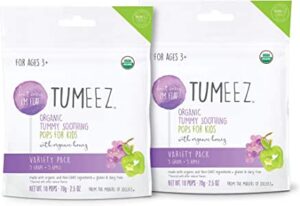 TUMEEZ Organic Tummy Soothing Pops For Kids